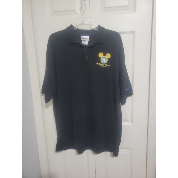 Disney | Shirts | Walt Disney World 5th Anniversary Polo Shirt Large ...